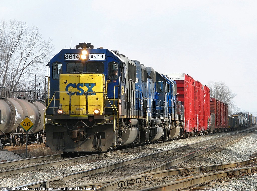 CSX 8614 Q397